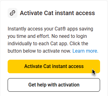 Accessing Cat Apps with Cat Instant Access – HD360